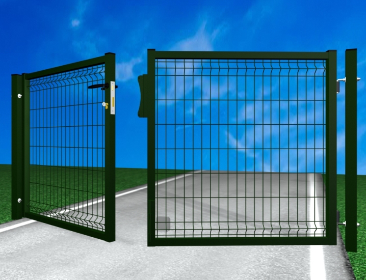 Cancello Medium Doppio - con Rete 50X200X5 mm - Telaio 35/40 mm ...