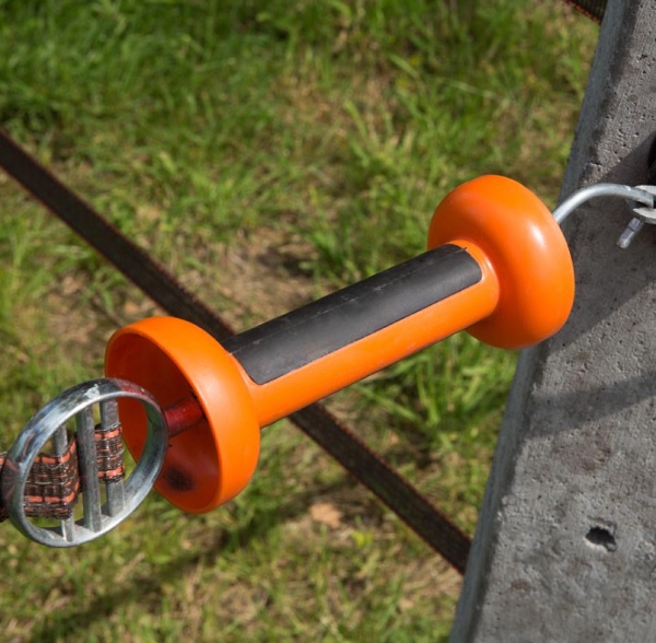 Maniglia Isolante Soft Touch Arancio per Nastro/Fettuccia (Acciaio Inox ...
