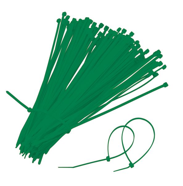 Fascette Stringenti Nylon Plastica Nere 2,5x98 mm - 100 Pz